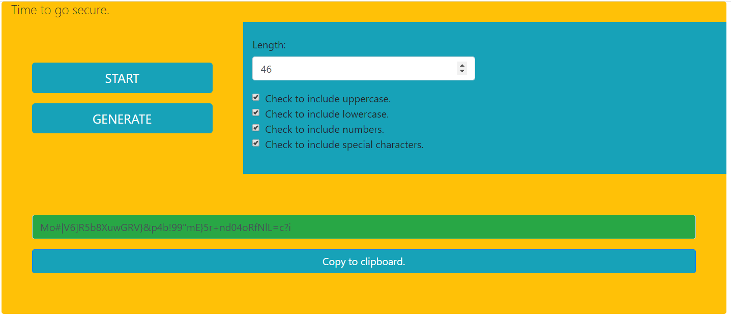 GitHub - borucltd/hw3_password_generator: Password Generator in Java Script